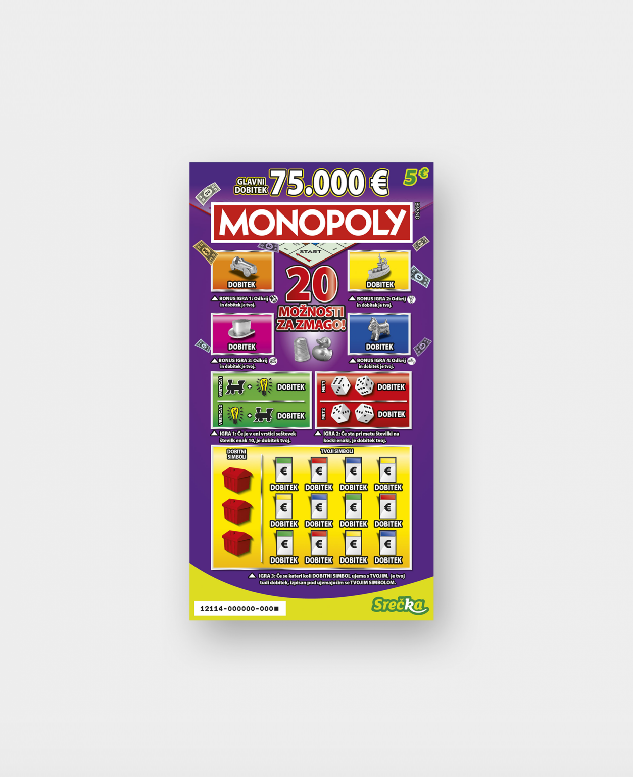 MONOPOLY - Loterija Slovenije